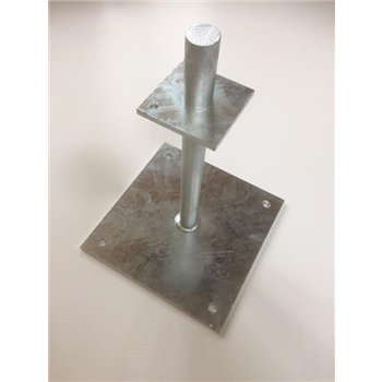 Galvanised Post Bases/Shoes/Supports