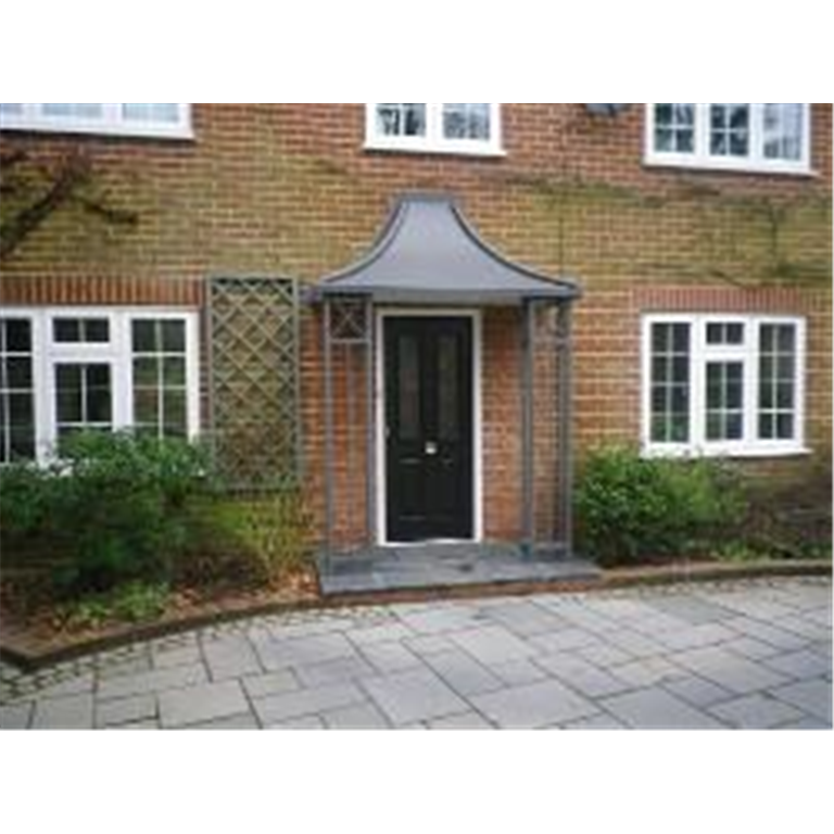 Georgian Lead Look Curved Bay Window Roof Canopy F Gllc Sq B R Canopy Products Uk
